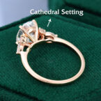 21 Different Engagement Ring Shanks Styles You Should Know | MollyJewelryUS