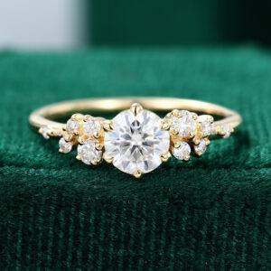 Moissanite Rings Archives - MollyJewelryUS