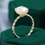 21 Different Engagement Ring Shanks Styles You Should Know | MollyJewelryUS