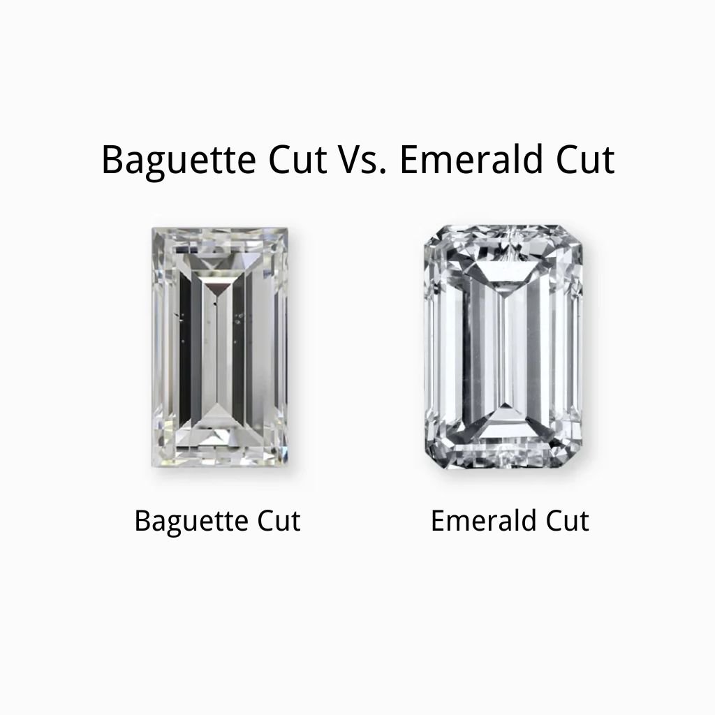 Baguette Vs. Emerald Cut, Which Is Better For Your Gemstone ...