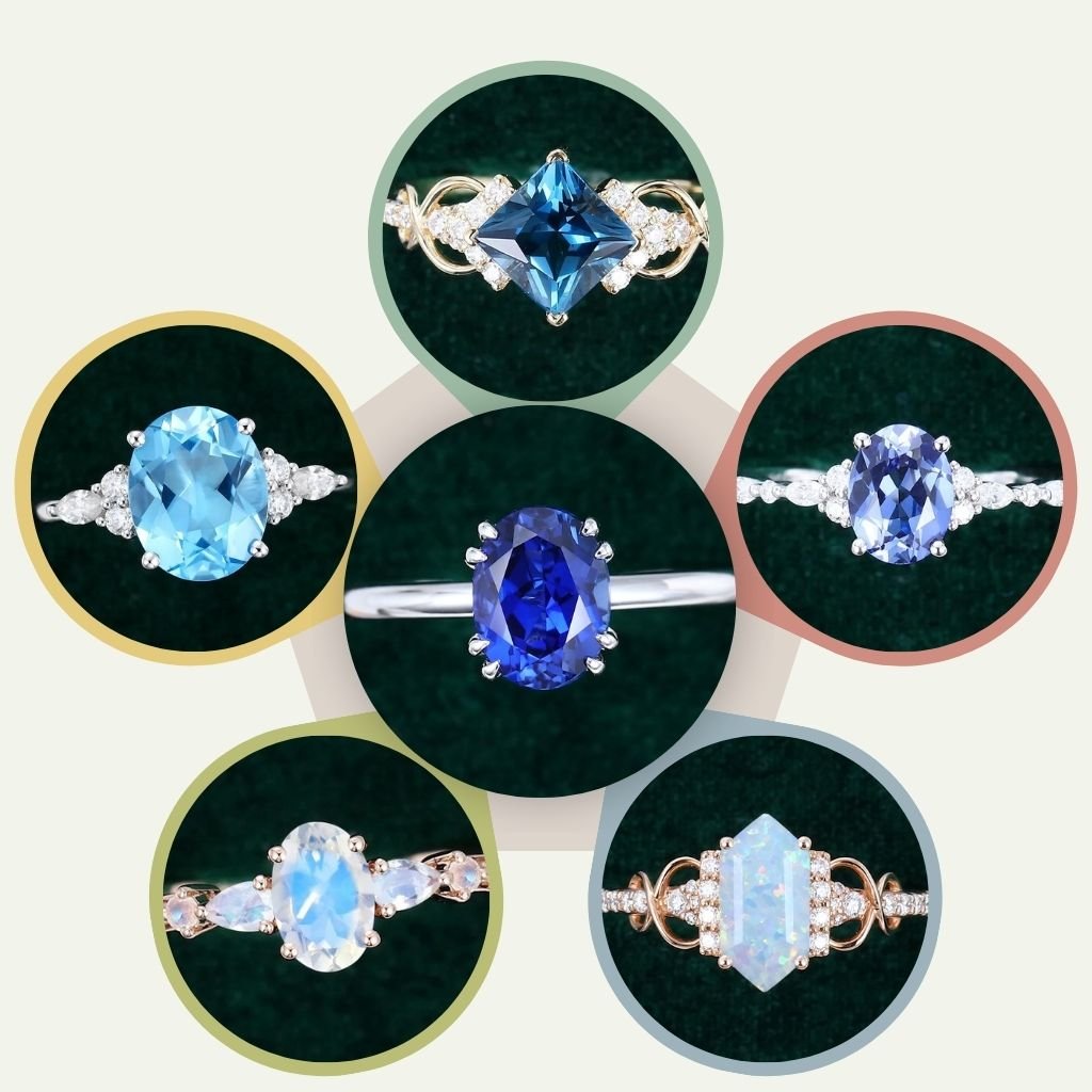 Blue Gemstones: Most Popular Blue Precious and Semi Precious Stones ...