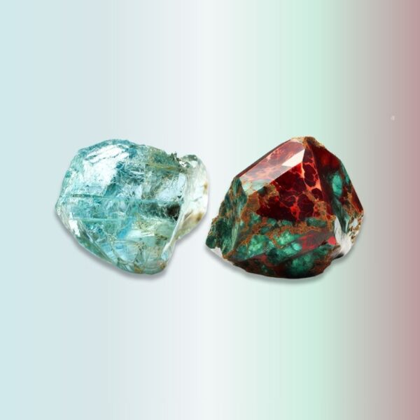 March Birthstones: Aquamarine & Bloodstone - MollyJewelryUS