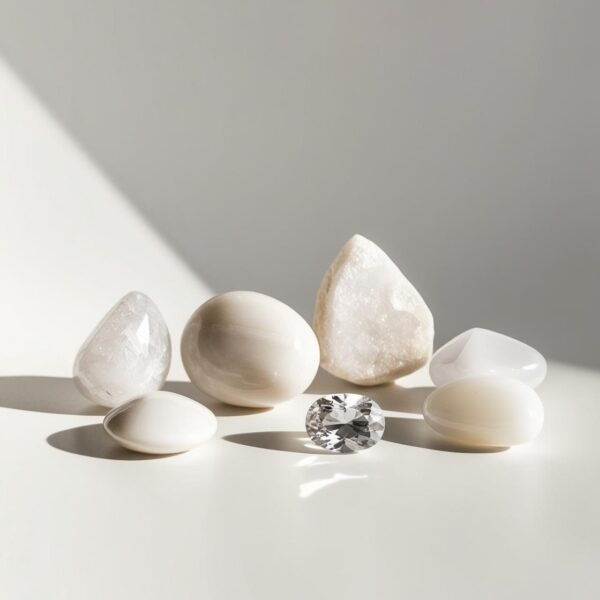 White Gemstones: 20 Most Popular White Precious & Semi Precious Stones